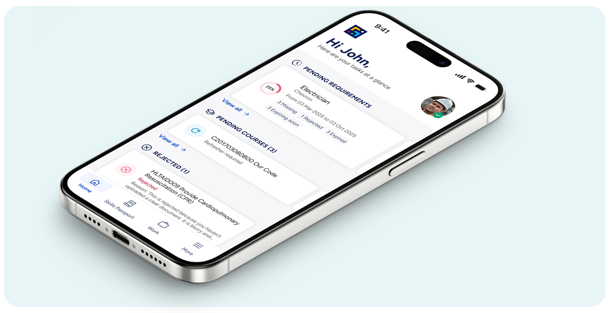 Introducing the MyPass Skills Passport Mobile App for Workers
