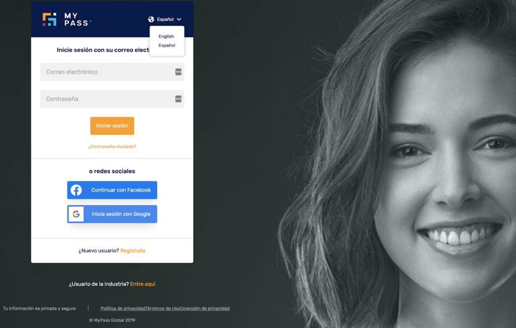 MyPass® Launches Spanish Language Support